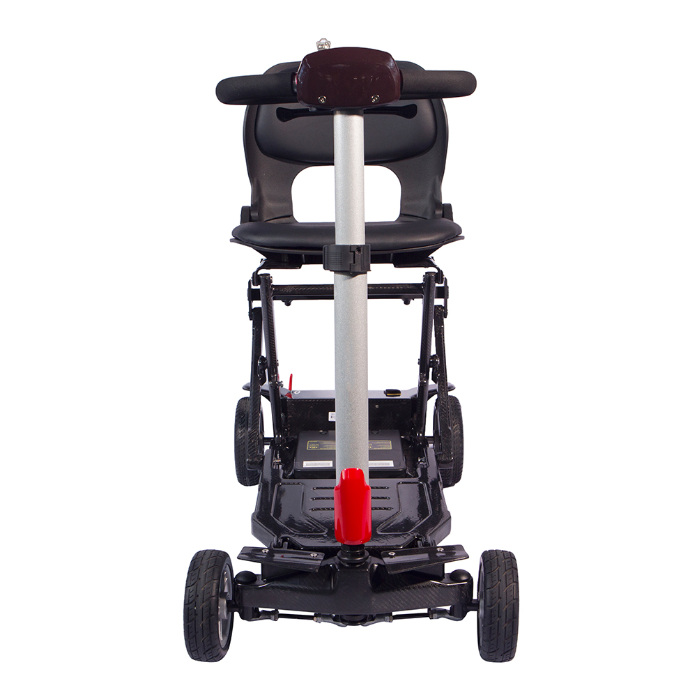 JBH Red Carbon Fiber Foldable Mobility Scooter FBC01 - JBH